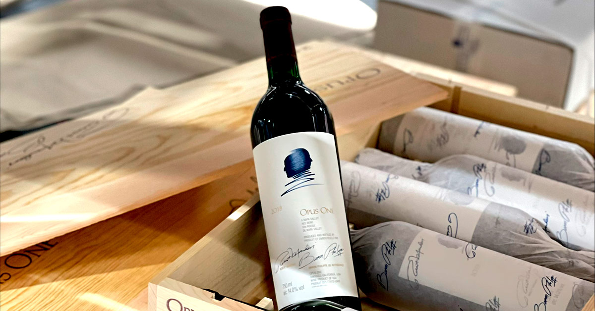 Bravo – 99 points to the exquisite 2018 Opus One